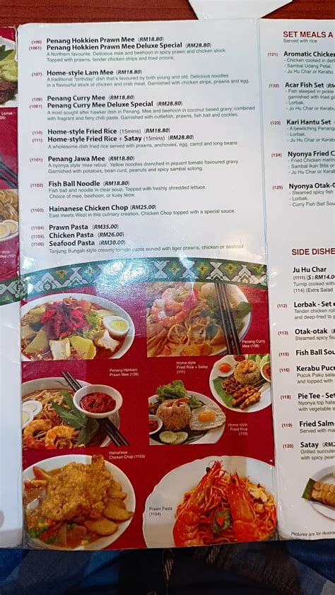 Little Penang Kafé Klcc Menu Updated 2026