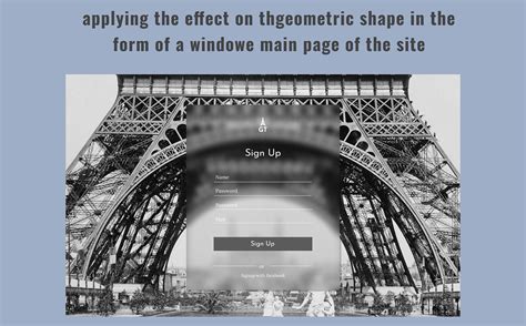 Glassmorphism In Website Design On Behance