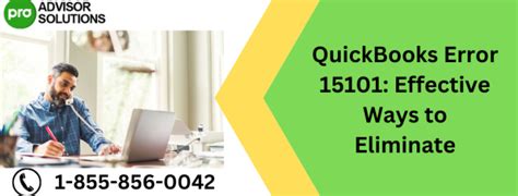 Complete Method To Fix Quickbooks Error 15101 John Mule Medium