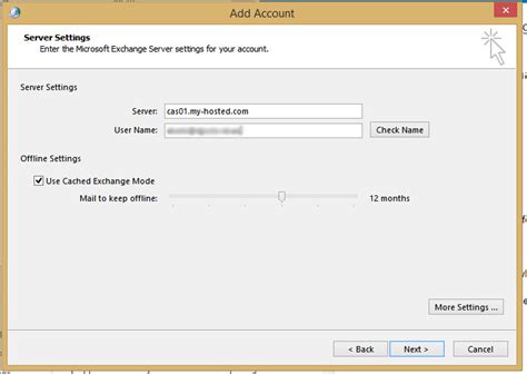 Outlook Setup Manual Settings Knowledgebase Host Geek