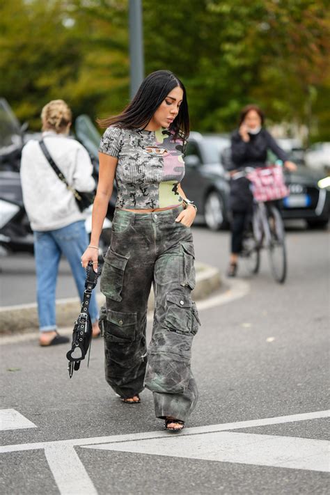 Shop The Attico Cargo Pants Everyones Wearing During Fashion Month