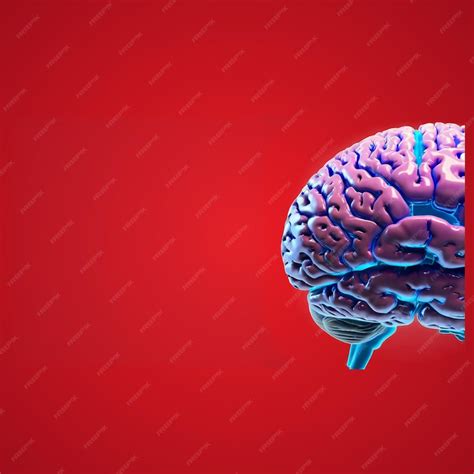 Cerebral Cortex Structure Detailed Brain Image For Cognitive Function