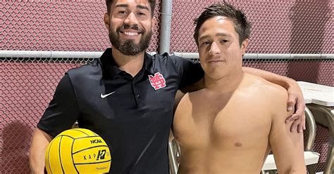 Adrian Eisner Plays Water Polo At Pioneer Valley Older Brother Andrew Eisner Coaches At Santa