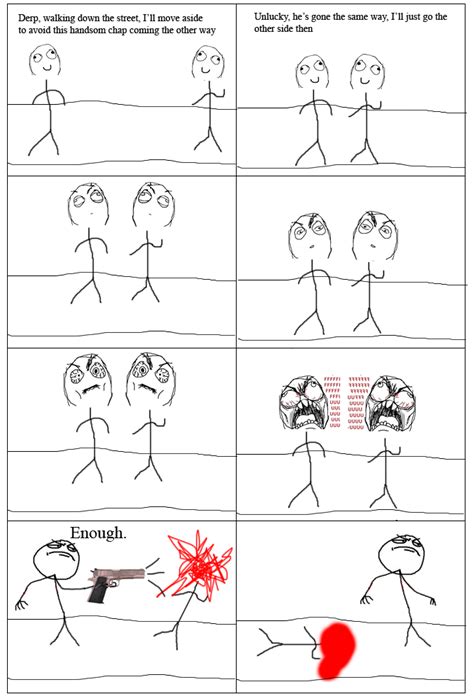 When Youre Trying To Pass Someone On The Street But They Dodge The