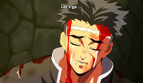 Gyomei Himejima Kny Chapter 200 V1 By Trazypb On Deviantart Demon