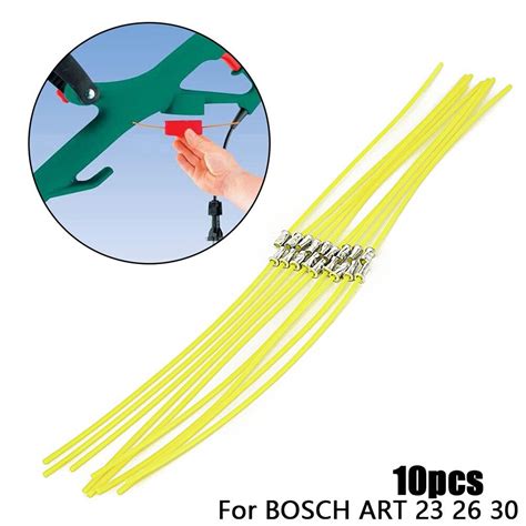 Bosch Art23 용 초강력 커팅 스레드 스풀 라인 Bosch Art 23 26 30 브러시 커터 스트리머 트리머 부품