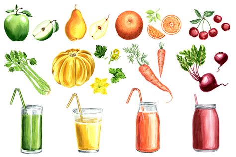 건강한 식단을 위한 과일 채소 갓 짜낸 과일 및 야채 칵테일 0명에 대한 스톡 벡터 아트 및 기타 이미지 0명 감귤류 과일 개체 그룹 Istock