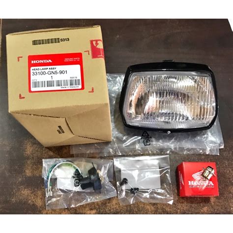 🔥honda Ex5 Lampu Depan Complete Skru Mentol Soket🔥ex5 Dream Shopee