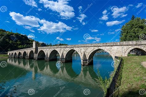 Famous Bridge On The Drina In Visegrad Bosnia And Herzegovina Mehmed