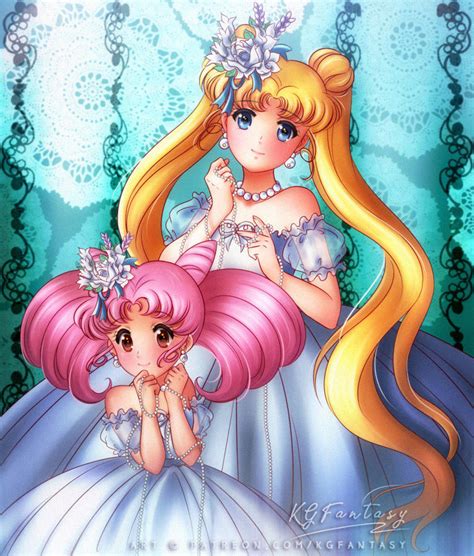 Happy Birthday Usagi And Chibiusa By Kgfantasy On Deviantart