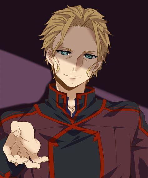 Download Blonde Anime Character Extended Hand Wallpaper