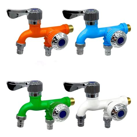 Robinet d39eau à Double sortie 12 quots Double contrôles Interface