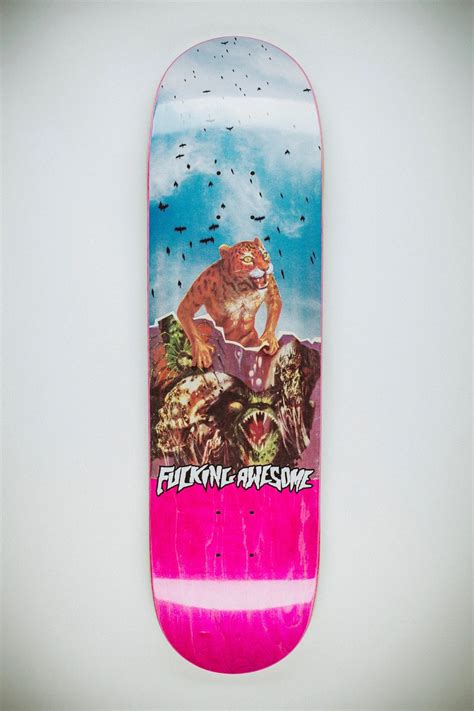 Miniramp Skateshop Deska Fucking Awesome Cheetah Man Deck