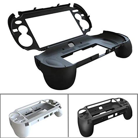 L2 R2 Trigger Hand Grip Shell Controller Protective Case For Sony Ps Vita 1000 Black Pricepulse