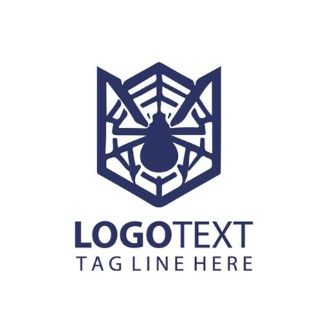 Spider Logo Royalty Free Vector Image Vectorstock