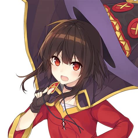 Megumin And Her Eye Patch Kono Subarashii Sekai Ni Shukufuku Wo Rawwnime