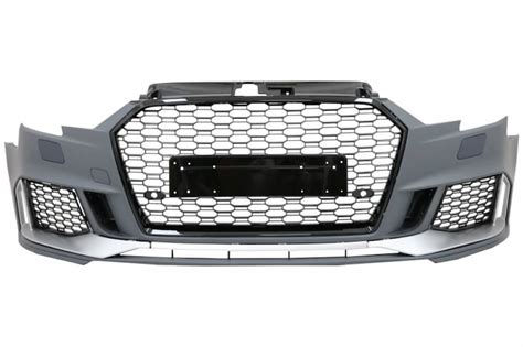Pare Choc Calandre Avant Audi A3 8v Coupé Et Sportback Facelift Look