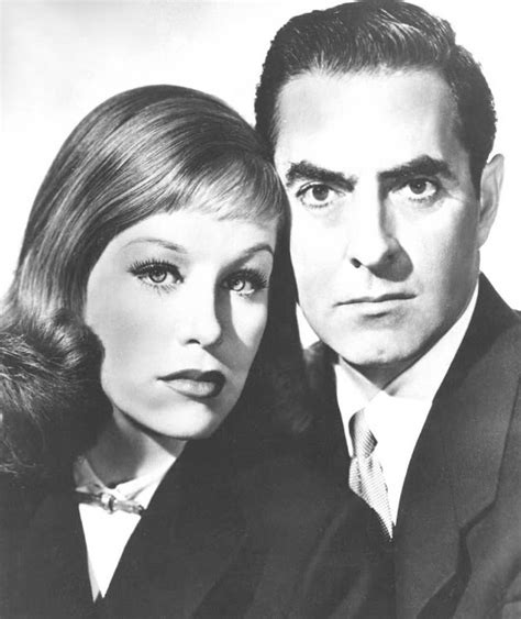 Hildegard Knef And Tyrone Power In Diplomatic Courier Hildegardknef Tyronepower