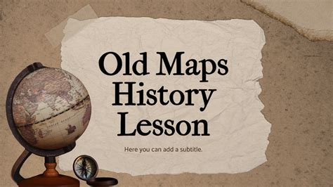 Descarga Exploring The Past Through Cartography GRATIS PowerPoint Y