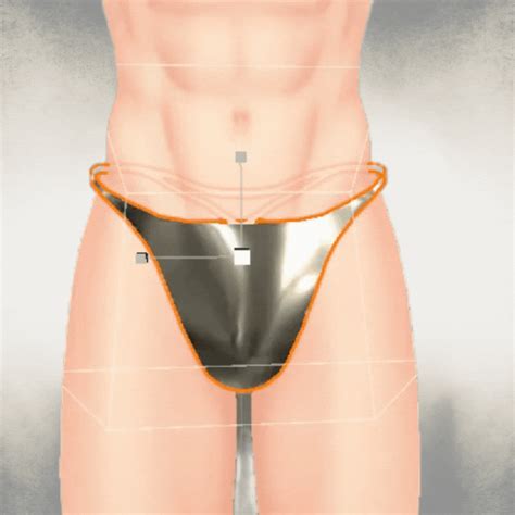 Chained And Collared Jewelry Thong By Nanilith Jinxxy