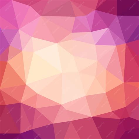 Premium Vector Triangle Colorful Abstract Background