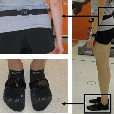 Opal Sensors Are Attached To Elastic Straps Around The Athletes Waist