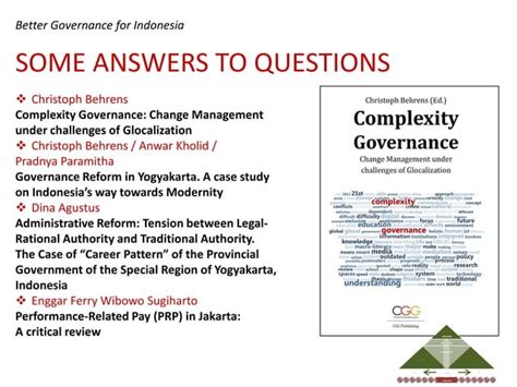 Complexity Governance Ppt