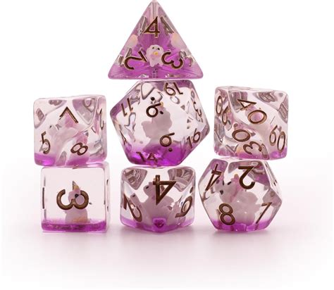 Unicorn Dnd Dice Set Rpg Dice For Ttrpgs Like Dungeons