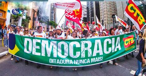 Entidades Se Unem Na Criação Do Dia Nacional De Defesa Da Democracia No