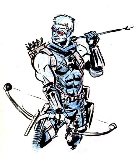 Hawkeye Drawing At Getdrawings Free Download