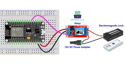 esp8266 electromagnetic lock esp8266 tutorial