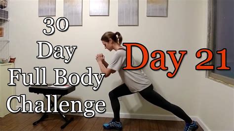 Day Full Body Challenge Day Arms Legs Great Body Weight Workout No Equipment