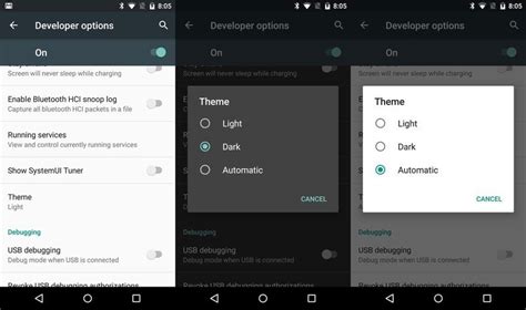 A Quick Peek At The Developer Options In The Android M Developer