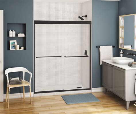 Kameleon 55 59 X 71 In 6 Mm Bypass Shower Door For Alcove Installation With Clear Glass In