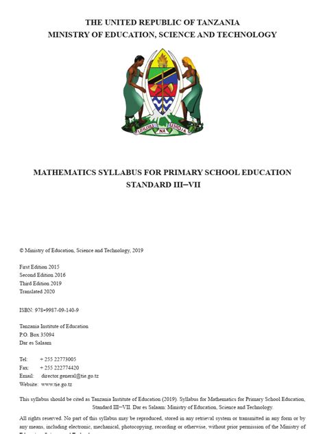 Mathematics Std Nov Pdf Curriculum Mathematics