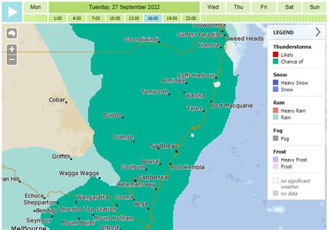 Bureau Of Meteorology New South Wales On Twitter By Tomorrow A Large