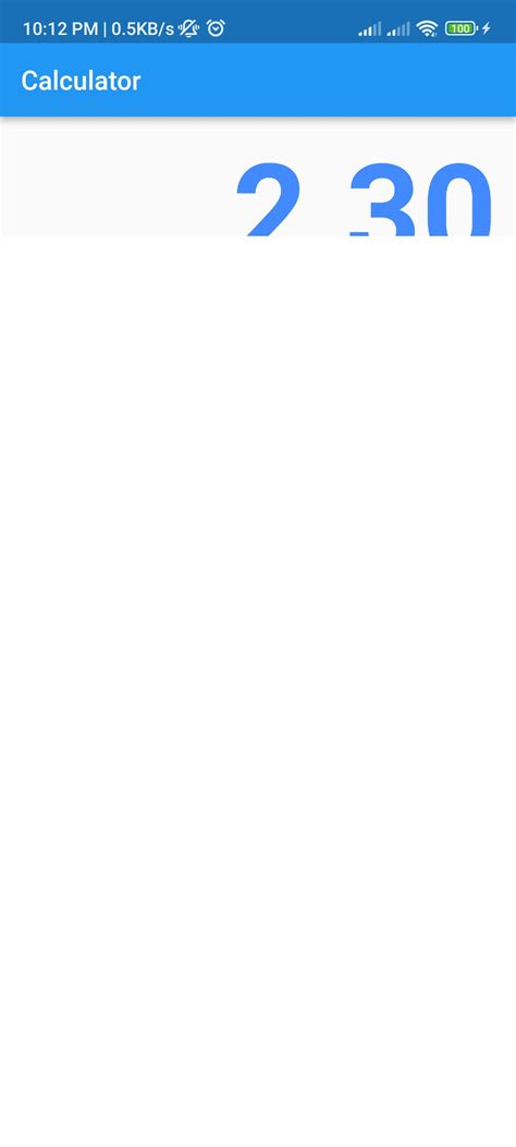 GitHub Sueyanshin Flutter Calculator App