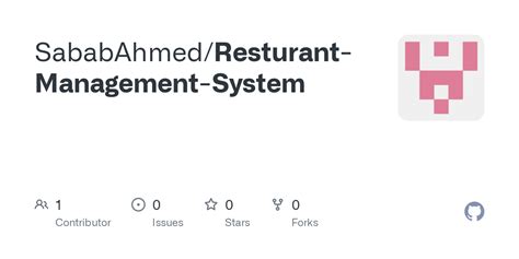 Github Sababahmed Resturant Management System