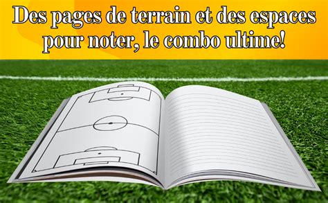 Carnet Tactique de l Entraîneur de Football Livre pour la Conception
