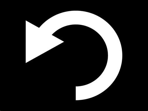 Refresh Arrow Black Isolated Icon Png Vector In Svg Pdf Ai Cdr Format