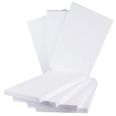 White Eps Polystyrene 600x400x10mm Foam Sheets