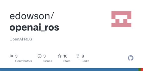 Github Edowsonopenairos Openai Ros