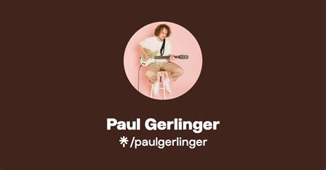 Paul Gerlinger Instagram Facebook Tiktok Linktree