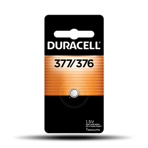 Duracell Battery Products 377 Silver Oxide Button Battery