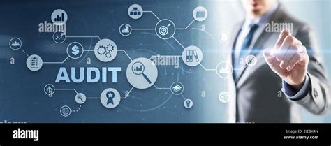 Audit Checking The Financial Statements Of The Company Businessman