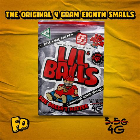 Lil Balls Tahitian Flight 4g 8th Smalls Prepack Fat Pack