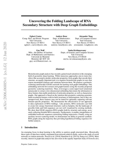 Uncovering The Folding Landscape Of Rna Secondary Structure With Deep