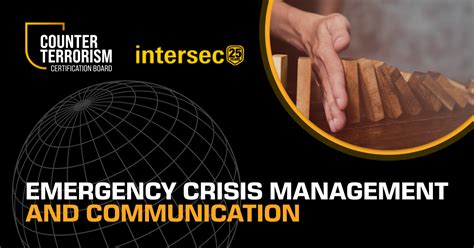 Emergency Crisis Management And Crisis Communication Counter Terrorism Certification Board