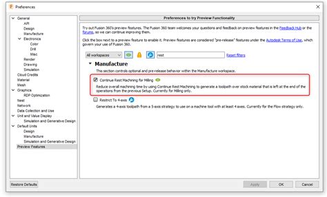 Stock Setup From Preceding Setup Not Working Autodesk Community