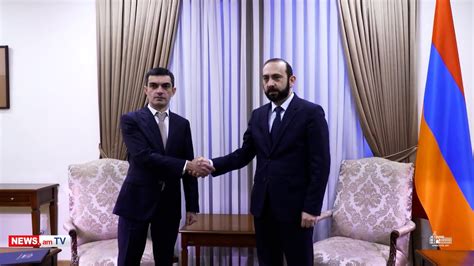 Արարատ Միրզոյանը հանդիպել է Արցախի նորանշանակ արտգործնախարարին Youtube